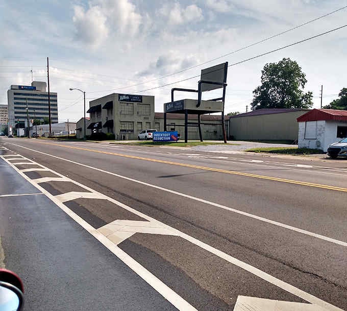 Driving down Highway 78 when suddenly your brain short-circuits trying to process what your eyes are seeing.