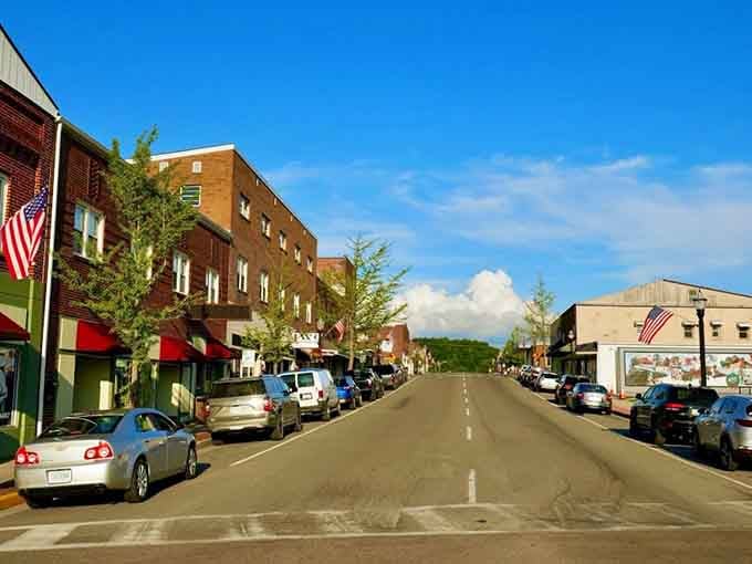 Wide streets and mountain backdrops prove small-town charm doesn't need a Hollywood budget to shine.