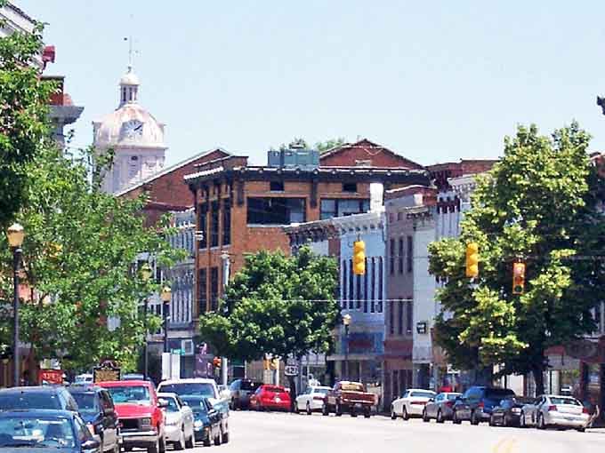 Madison's historic downtown isn't just preserved&mdash;it's alive! Colorful buildings, classic architecture, and that clock tower standing sentinel over a community that values both its past and present.
