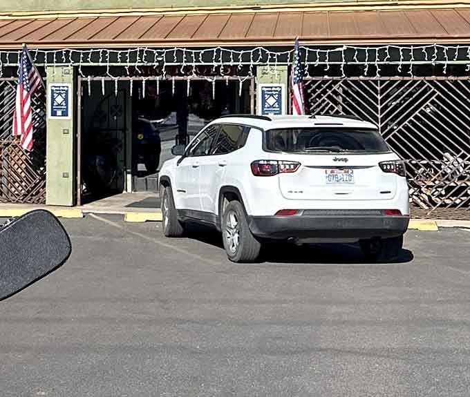 The unassuming entrance belies what's inside – like finding Narnia through the wardrobe, but with better furniture options.
