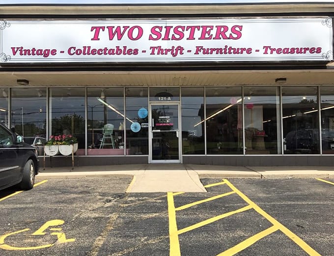 The storefront might be modest, but inside awaits a labyrinth of nostalgia and unexpected finds.