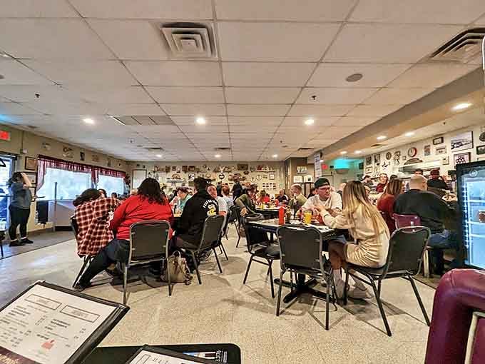 The packed dining room tells you everything you need to know&mdash;locals don't wait in line for mediocre food, especially in a city with endless options.