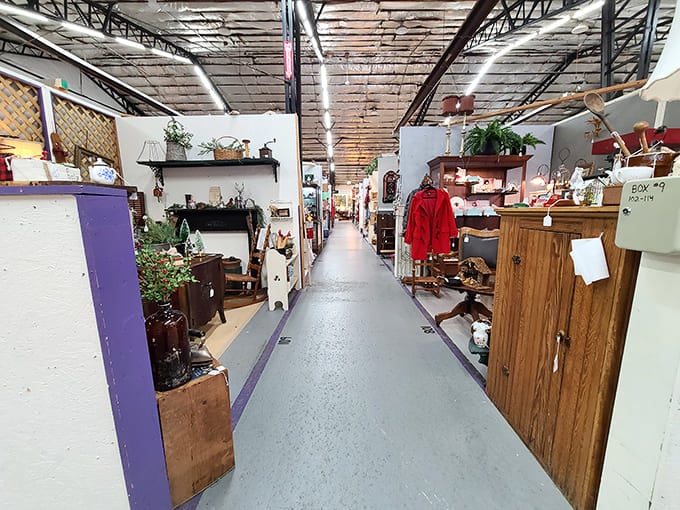 Endless possibilities stretch down aisles that seem to extend into yesterday. Each booth offers its own universe of memories, waiting for someone to bring them home.