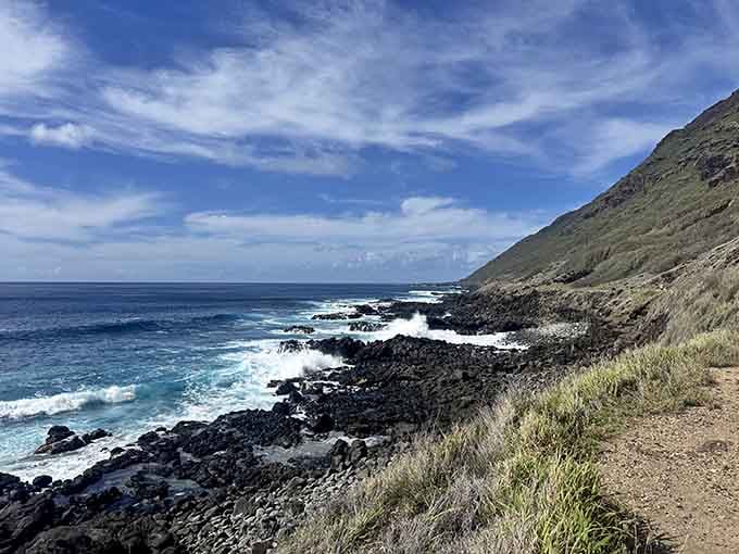 This trail hugging the coastline offers front-row seats to nature's greatest hits album: "Waves, Wind & Wonder."