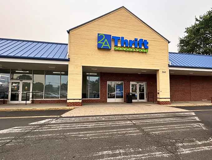 This superstore stretches wide with promise, like a warehouse full of possibilities waiting to be explored.