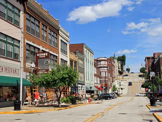 These steep streets climbing toward the sky make you feel like you're walking through a postcard from another century.