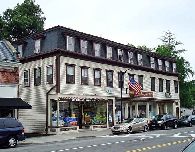 This historic building houses a classic general store where locals have gathered for generations of conversation and community.
