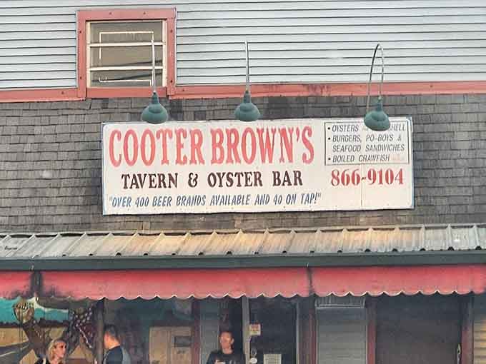 When a place boasts "over 400 beer brands available," you know they're serious about variety.