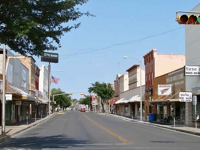 Classic storefronts stand proud along Main Street, reminding you of when towns had personality instead of parking lots.
