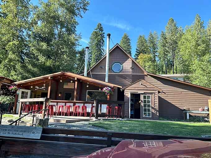 Rustic charm meets pizza perfection at this lakeside gem where the porch seating practically begs you to linger.