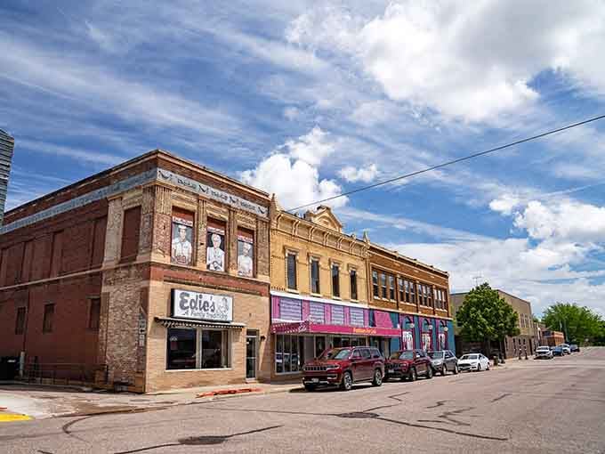 Fairmont's brick-lined downtown looks like it jumped straight out of a Hallmark movie. Norman Rockwell would've set up his easel here.