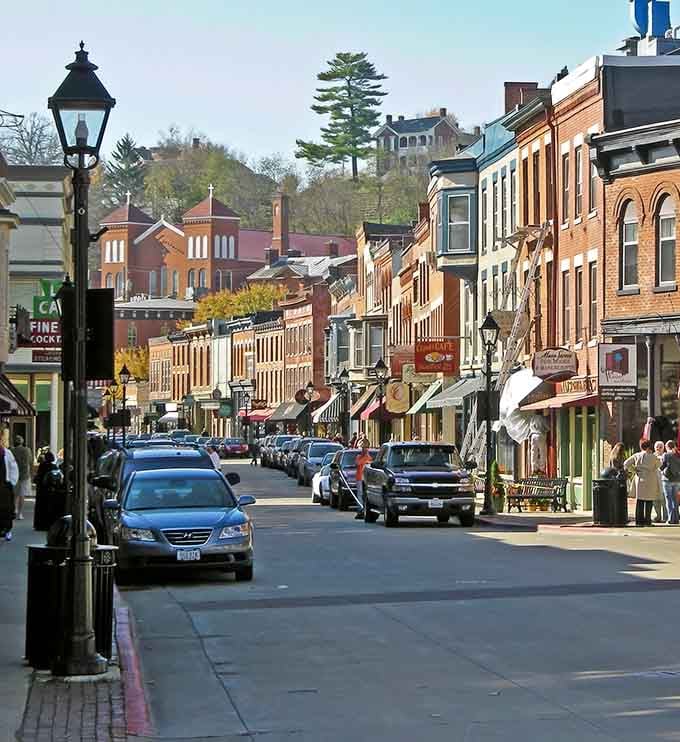 Hills so steep your calves will complain, but those gas lamps and brick facades make every step worthwhile.