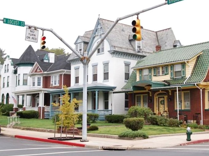 Victorian homes line residential streets like colorful sentinels, each one a testament to architectural pride and preservation.