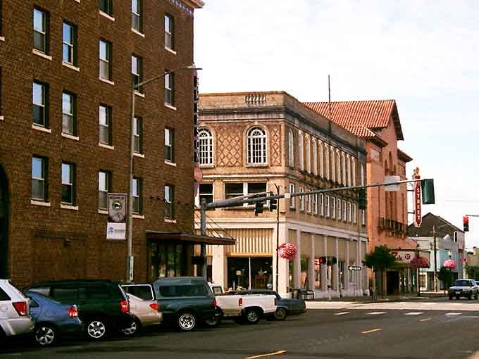 Hoquiam's ornate architecture catches the eye with terra-cotta details that remind you craftsmanship used to mean something special.
