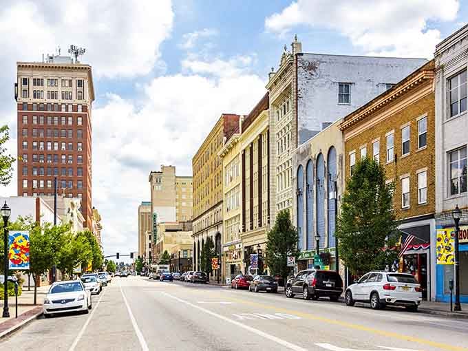 Downtown Huntington showcases historic architecture alongside modern amenities, where your dollar stretches further than you'd expect in this charming riverside city.