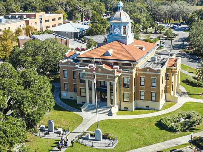 That courthouse dome catches your eye from blocks away, standing proud like a beacon of community history.
