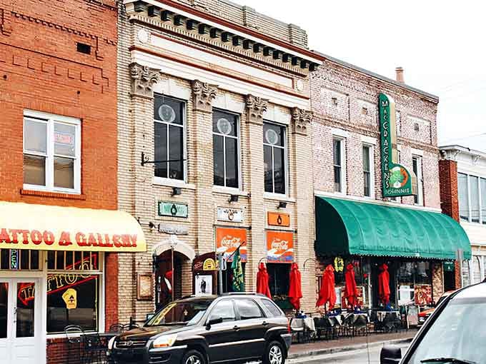 Marietta's storefronts invite you to wander in and stay awhile. The kind of place where window shopping becomes an afternoon adventure.