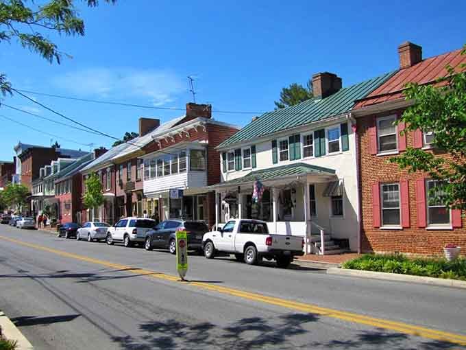 Shepherdstown's historic district looks like it was plucked from a Norman Rockwell painting, with brick buildings that have witnessed centuries.