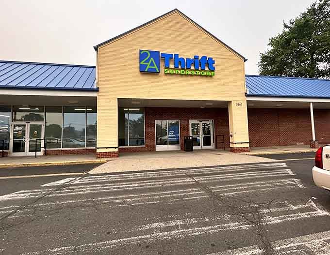 Clean lines and organized charm make this superstore feel more like a destination than just another thrift stop.