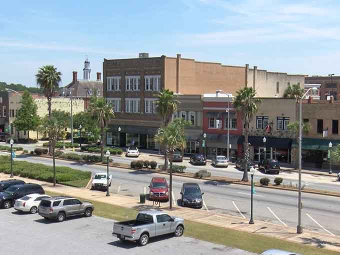 Palm trees sway along streets where Southern hospitality comes standard and your wallet doesn't need therapy afterward.