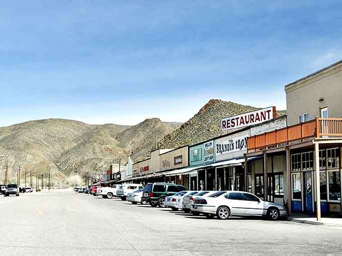 The wide main street of Caliente invites you to slow down and enjoy life at a different pace.