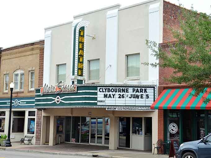 The Imperial Theatre's vintage marquee is a beacon for anyone who misses when going to the movies was an event.