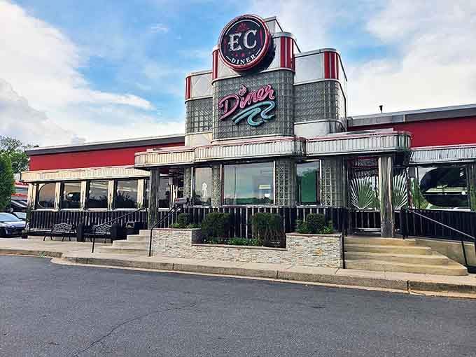 That retro architecture isn't just for show; it's a promise of the timeless comfort waiting inside.