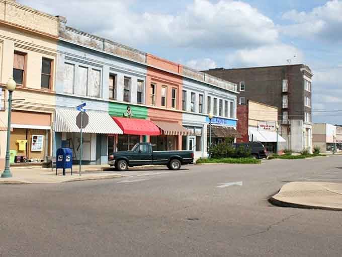 In Hope, these historic buildings house local businesses where prices seem stuck in a more affordable era.