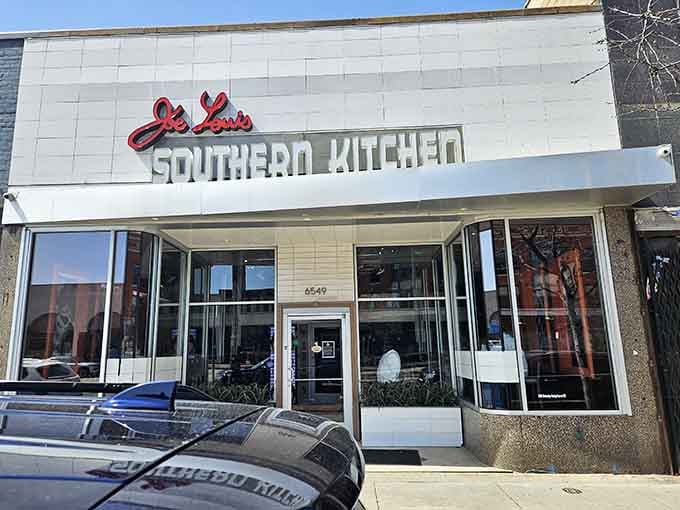 Bright, modern, and ready to serve knockout Southern comfort food—Joe Louis Kitchen stands proud on Woodward Avenue.
