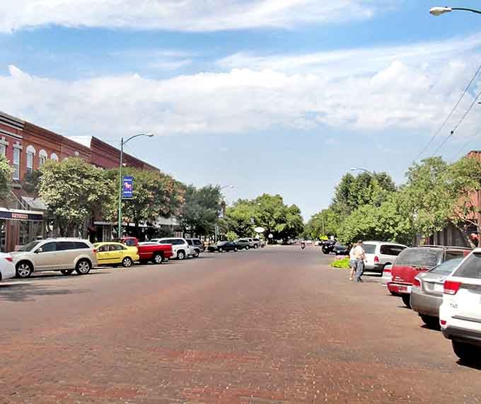 Tree-lined streets and historic buildings make Lindsborg feel like you've stumbled into a European village hiding in plain sight.
