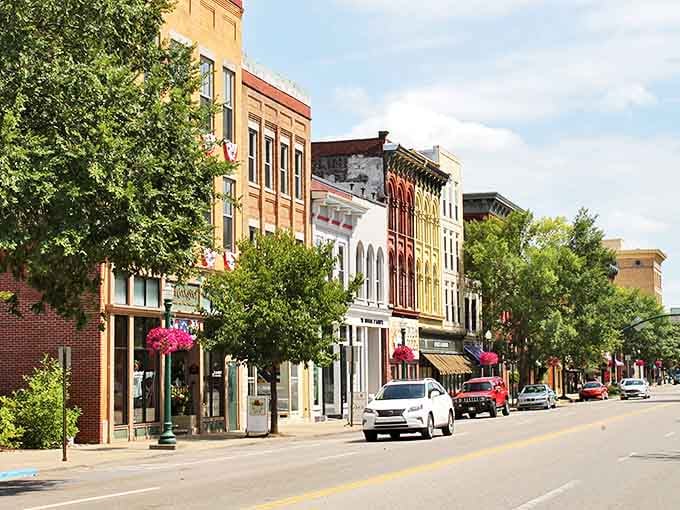 These historic buildings have witnessed centuries of Ohio life, standing shoulder to shoulder like old friends sharing secrets.