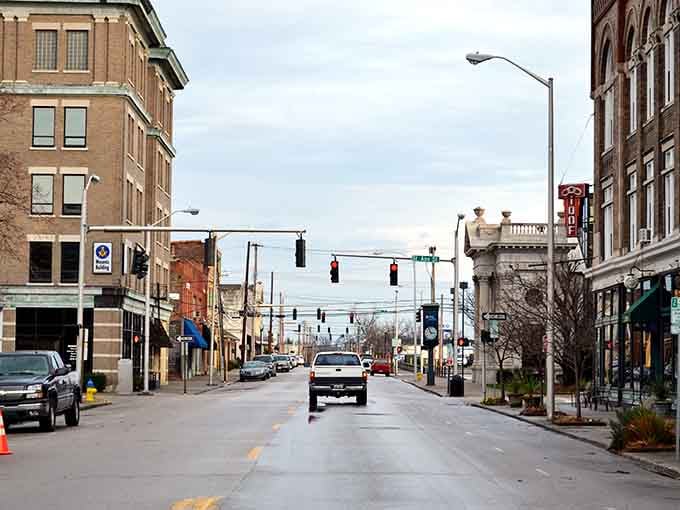 Classic architecture lines these streets like a Norman Rockwell painting, proving affordability can still look this good.