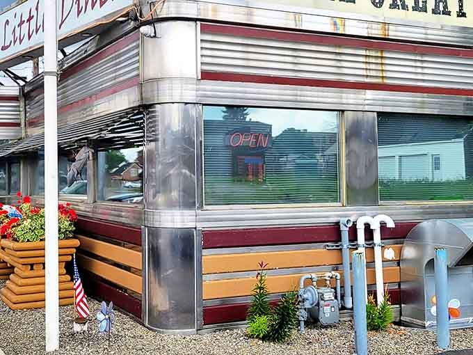 The quintessential roadside diner experience awaits behind those windows &ndash; where breakfast dreams come true and calories don't count.