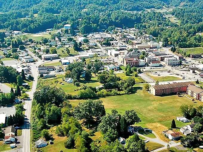 Here's small-town America at its finest - where neighbors still wave and every building has character worth admiring.