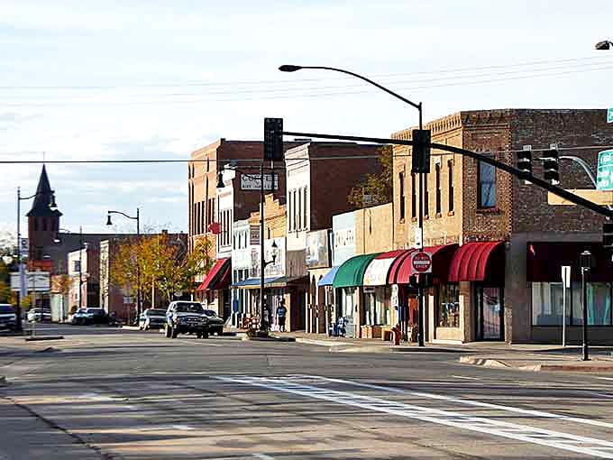 Winslow's historic downtown preserves its Route 66 heritage with classic storefronts that look like they're waiting for James Dean to stroll by.