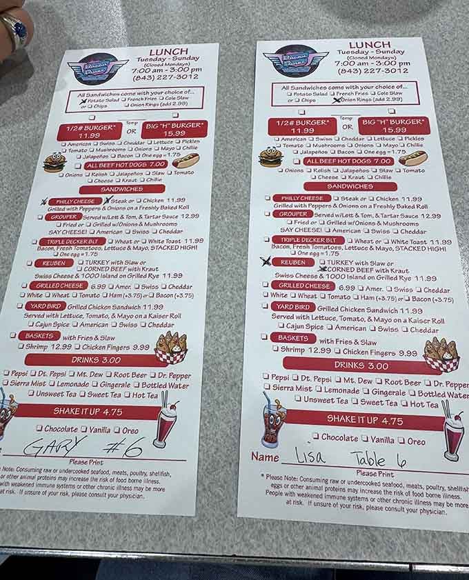 The menu reads like a greatest hits album of American comfort food, and every track is a banger.