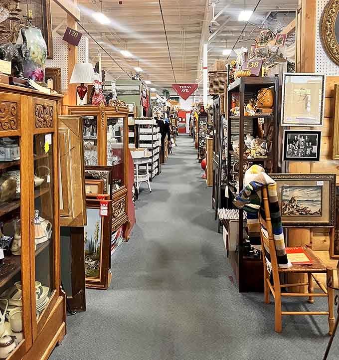 These aisles stretch on like a choose-your-own-adventure book, except every choice leads to something wonderfully unexpected.