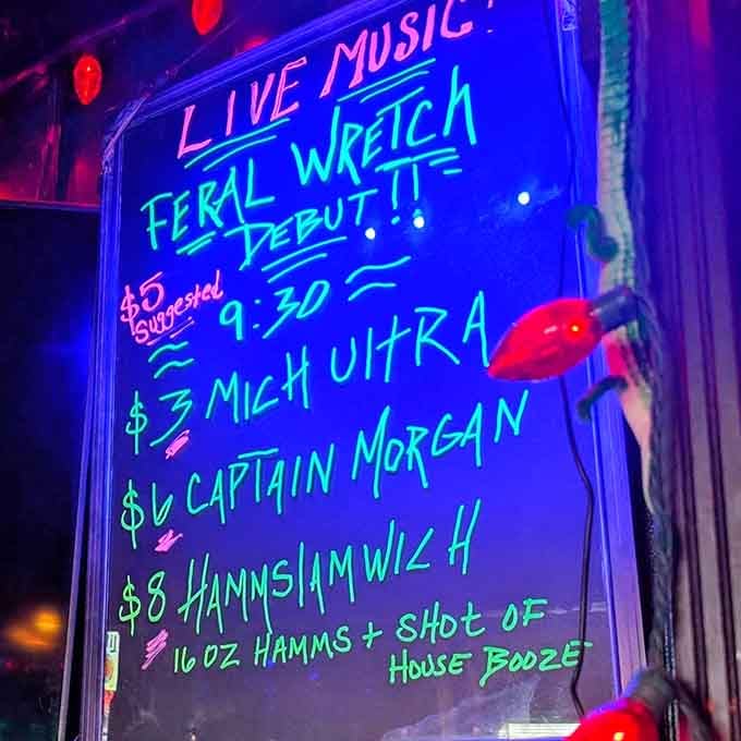 When your drink menu reads like a punk rock setlist, you know you're in for something special.