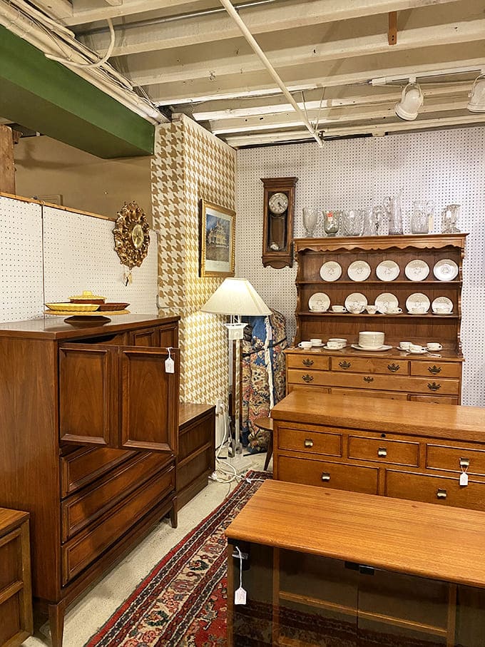 When your dining room furniture has more stories than your family reunion, you know you've found something special.