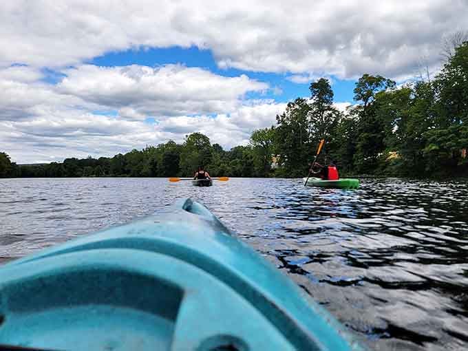 Paddling past history beats scrolling past it, and your shoulders will thank you for the workout tomorrow morning.