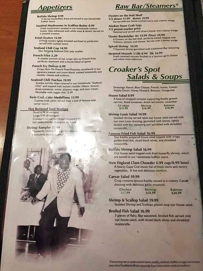 When a menu features both Oyster Rockefeller and hot buttered soul wedges, you know someone's doing something brilliantly right.