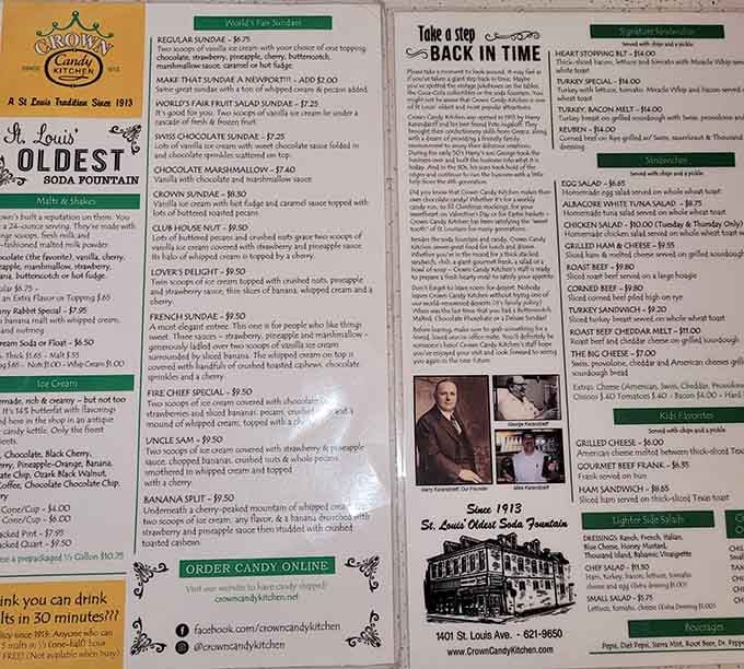 The menu reads like a greatest hits album of American comfort food and sugar-fueled happiness.