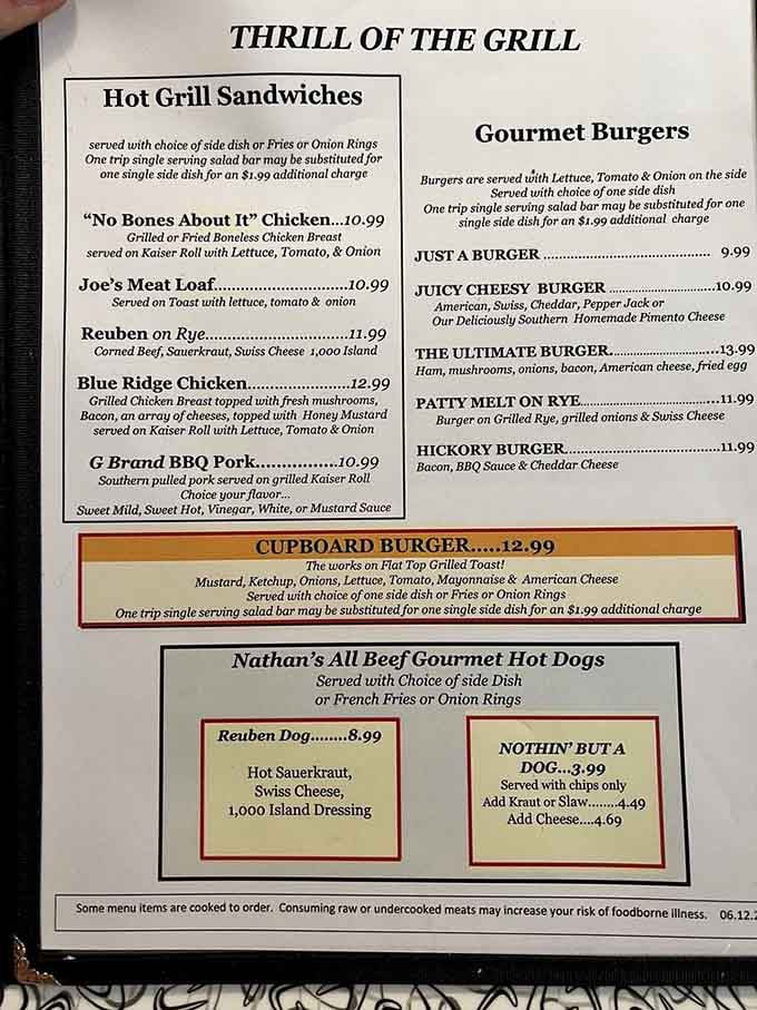 When a menu has this many options and they all sound this good, you know you're in trouble.