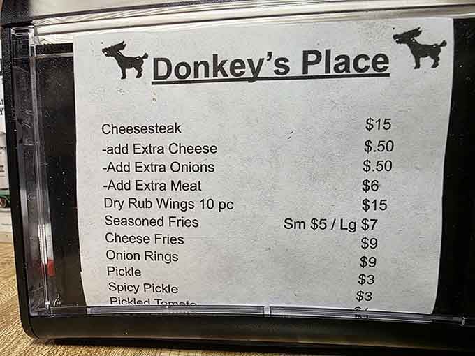 When your menu fits on one board, you know they've perfected exactly what matters most.