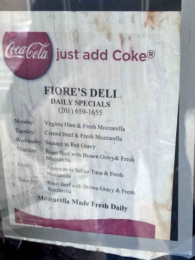 Monday through Saturday, this menu rotation has become more reliable than your favorite TV show's schedule.