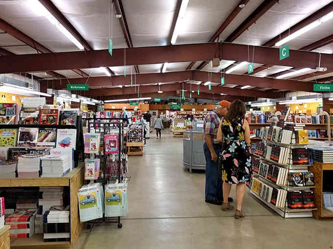 Wide aisles and endless shelves mean you can browse without bumping elbows, a rare luxury in today's crowded world.