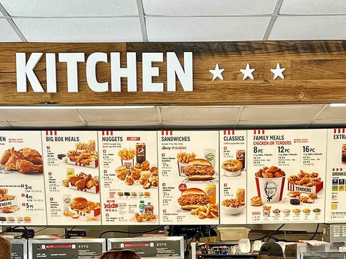 The menu board tells you what's cooking, but the walls tell you why it matters.