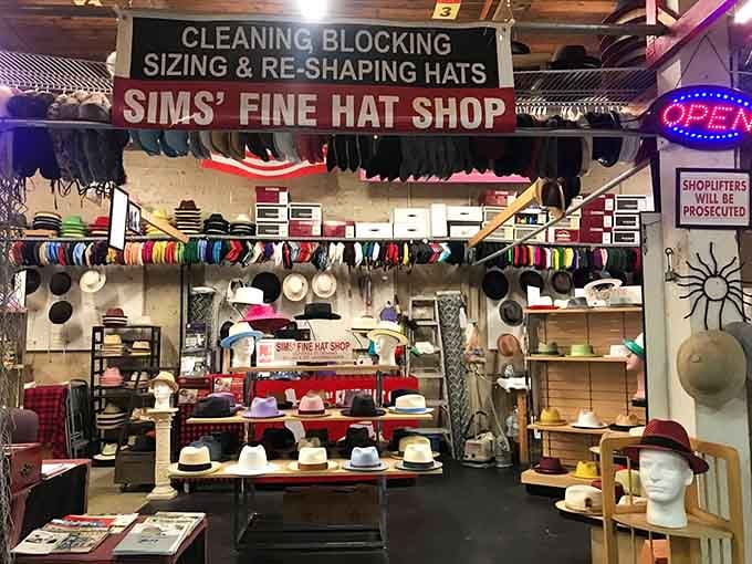 At Sims' Fine Hat Shop, headwear isn't just an accessory&mdash;it's an art form. Decades of hat-crafting expertise on display in every style imaginable.