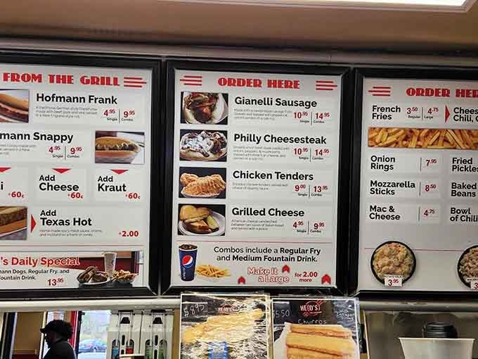 When a hot dog stand confidently lists Philly cheesesteak on the menu, you know they're not messing around with mediocrity.