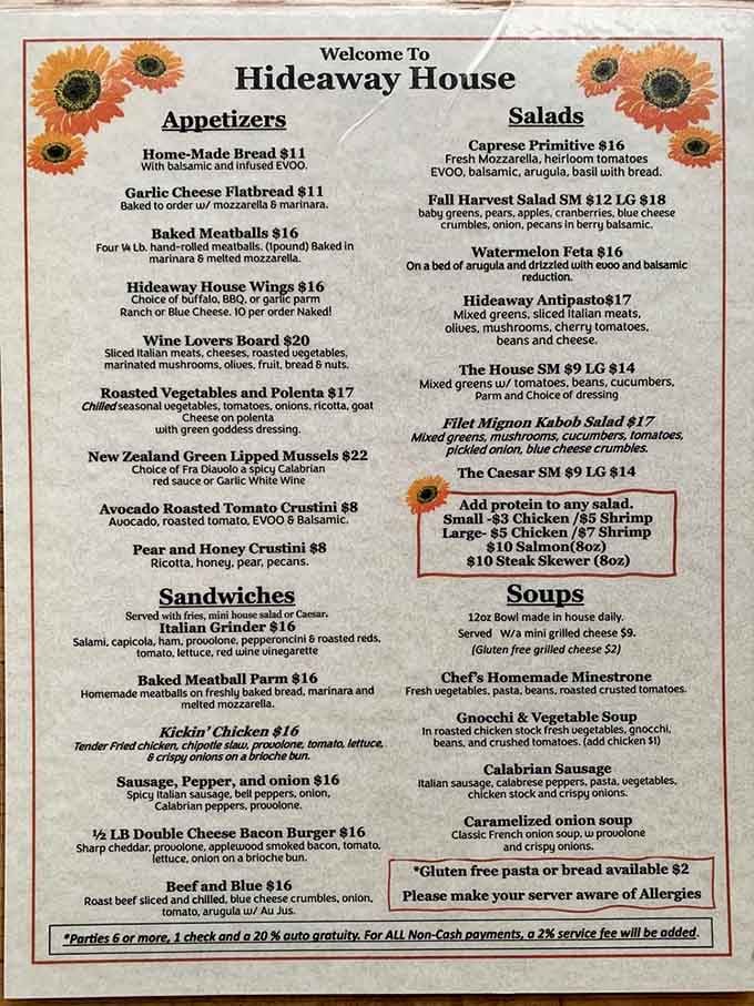 When a menu makes you want to order everything at once, you know you're in the right place.